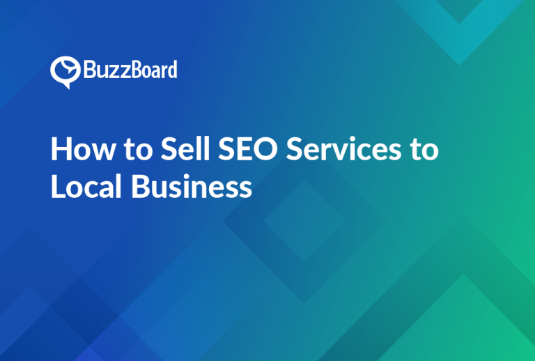How to Sell SEO Services to Local Business